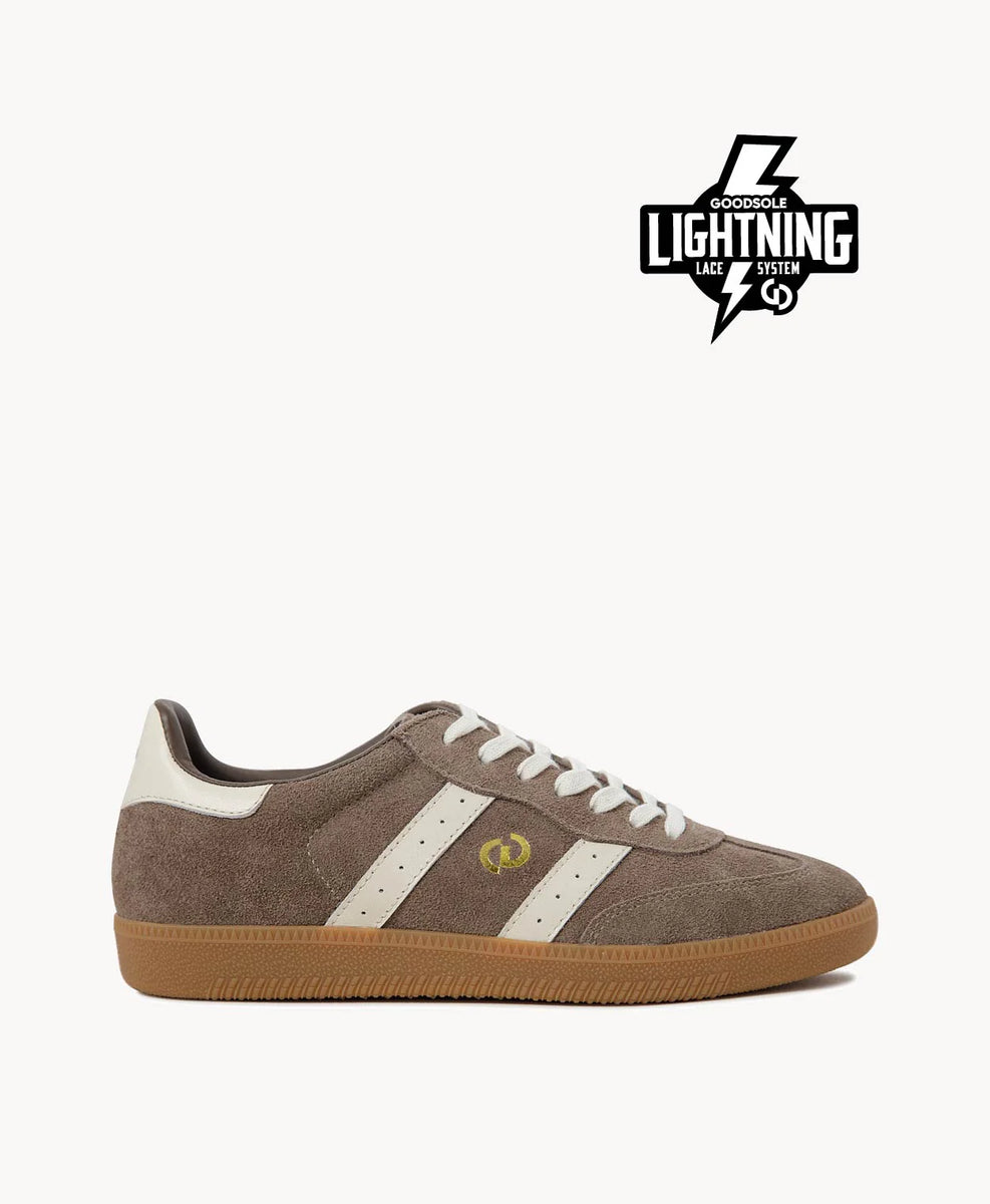 Goodsole 'Parallel Sneaker' - Walnut/Ivory – Kendells